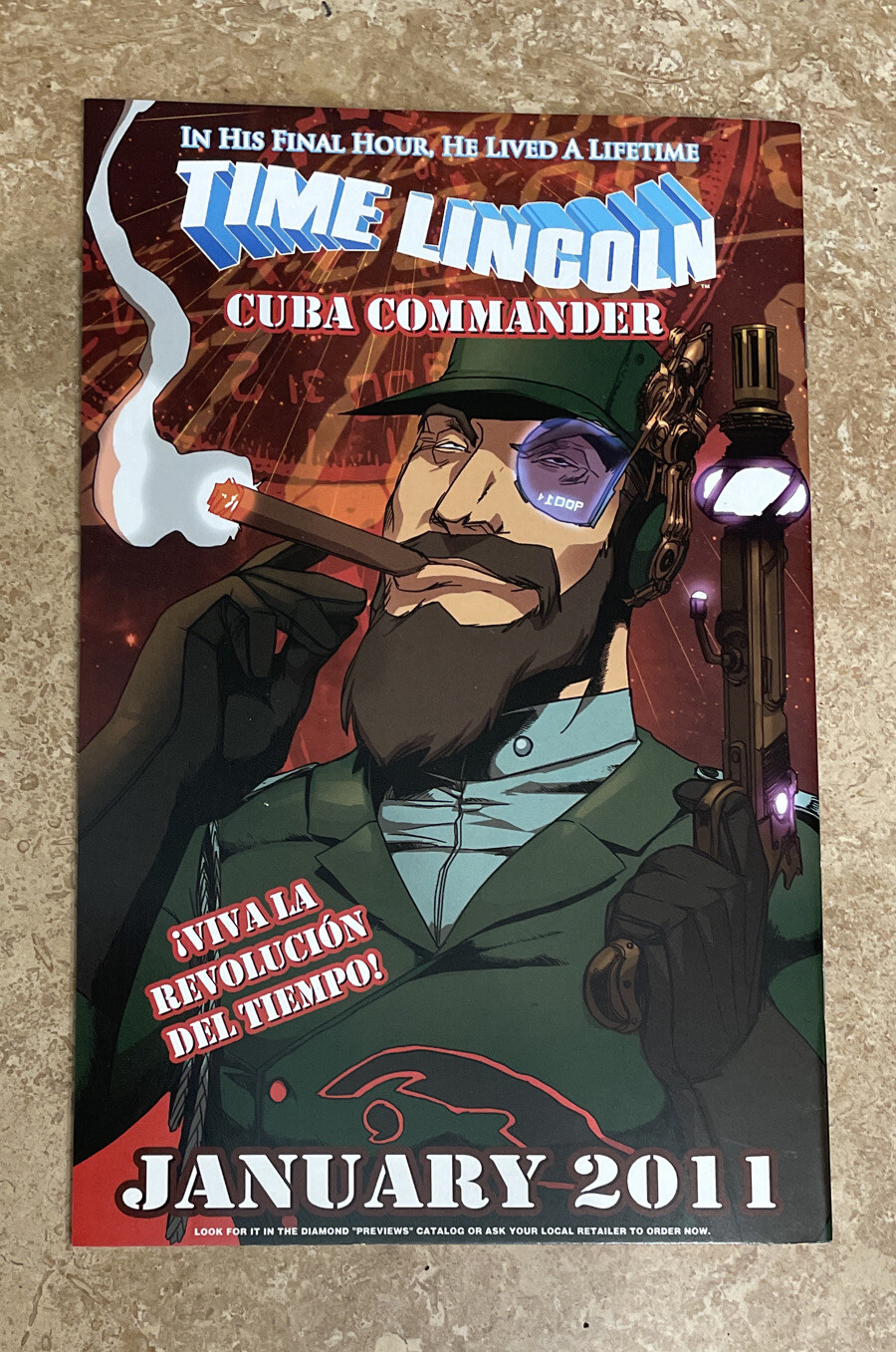 Steampunk Palin #1 VF+ Sarah 2010 Antarctic Press Pin-ups Ben Dunn ...