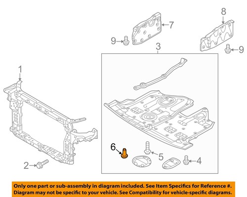HYUNDAI OEM 97-17 Sonata-Fender Liner Retainer 8659028000 | eBay