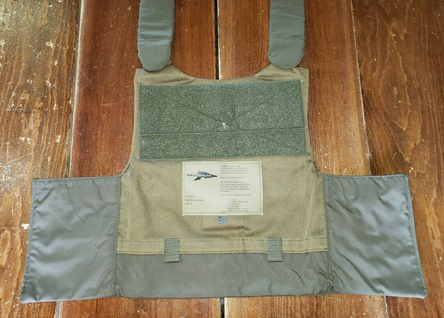 FirstSpear Siege R Optimized 6/12 Tubes XL Ranger green tactical armor ...