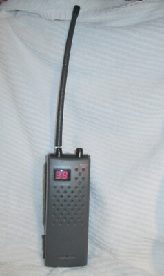 GE 3-5980A Gray Portable 40 Channel CB Transceiver Handheld CB Radio ...