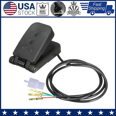 Premium Foot Throttle Pedal Accelerator For Go Kart ATV Quad Electric ...