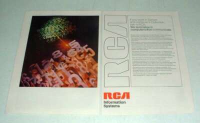 1968 RCA Spectra 70 Computer Ad - Work in Denver | eBay