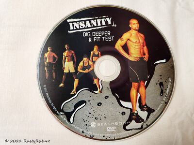 Beachbody: INSANITY Replacement DVD: DIG DEEPER & FIT TEST | eBay