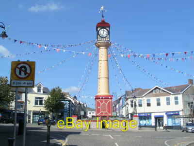 Photo 6x4 Town clock Tredegar c2008 | eBay UK