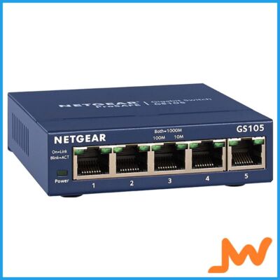 Netgear GS105 5-Port Gigabit Ethernet Unmanaged Switch 606449029666 | eBay