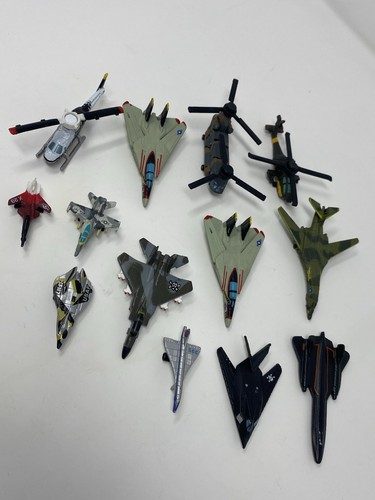Micro Machines Military Fighter Jets Aircraft Planes Terror Troops Lot ...