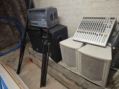 PA System Bundle : Repair Or Spare Collection Only No Return | eBay UK