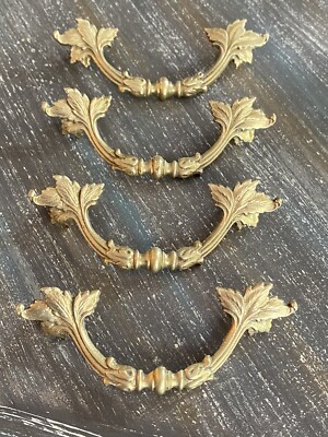 Drawer Pulls - Ornate Brass Drawer