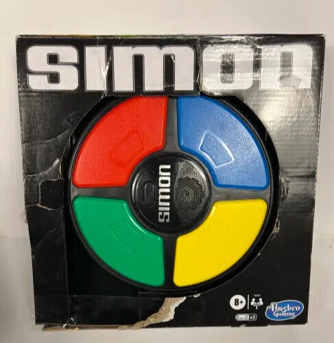 Hasbro Gaming Simon Handheld Electronic Memory Game With Lights and ...