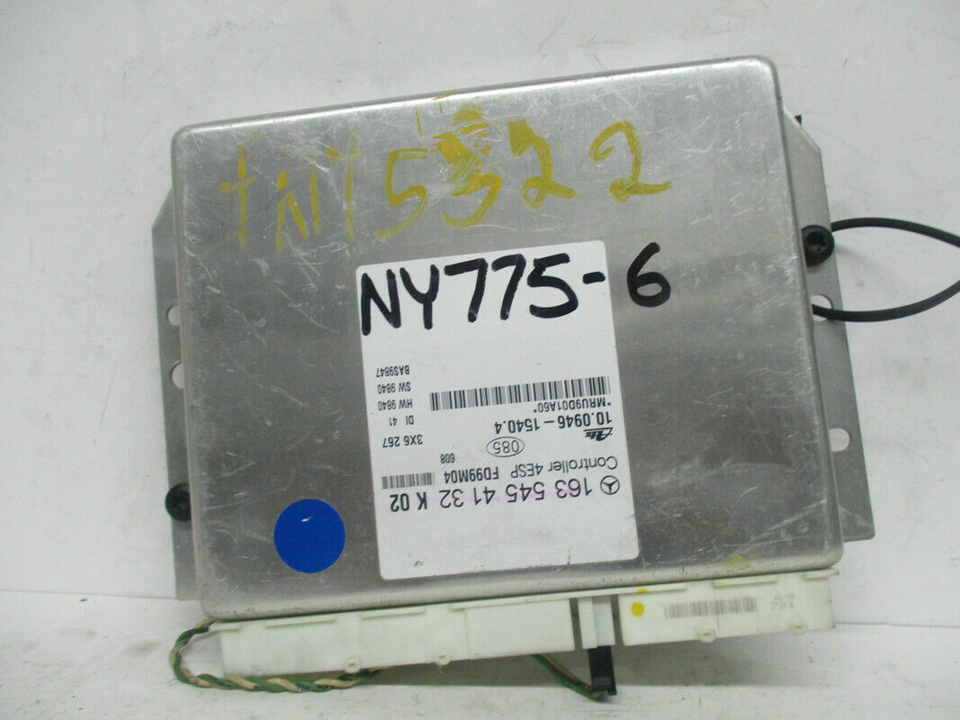NY775-06 OEM 1999 MERCEDES ML430 ML320 ML-CLASS ABS COMPUTER CONTROL ...