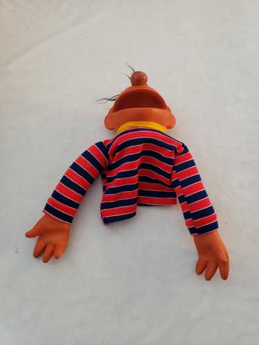 Ernie Puppet Vintage Muppets Plastic Head & Hands Sesame Street ...
