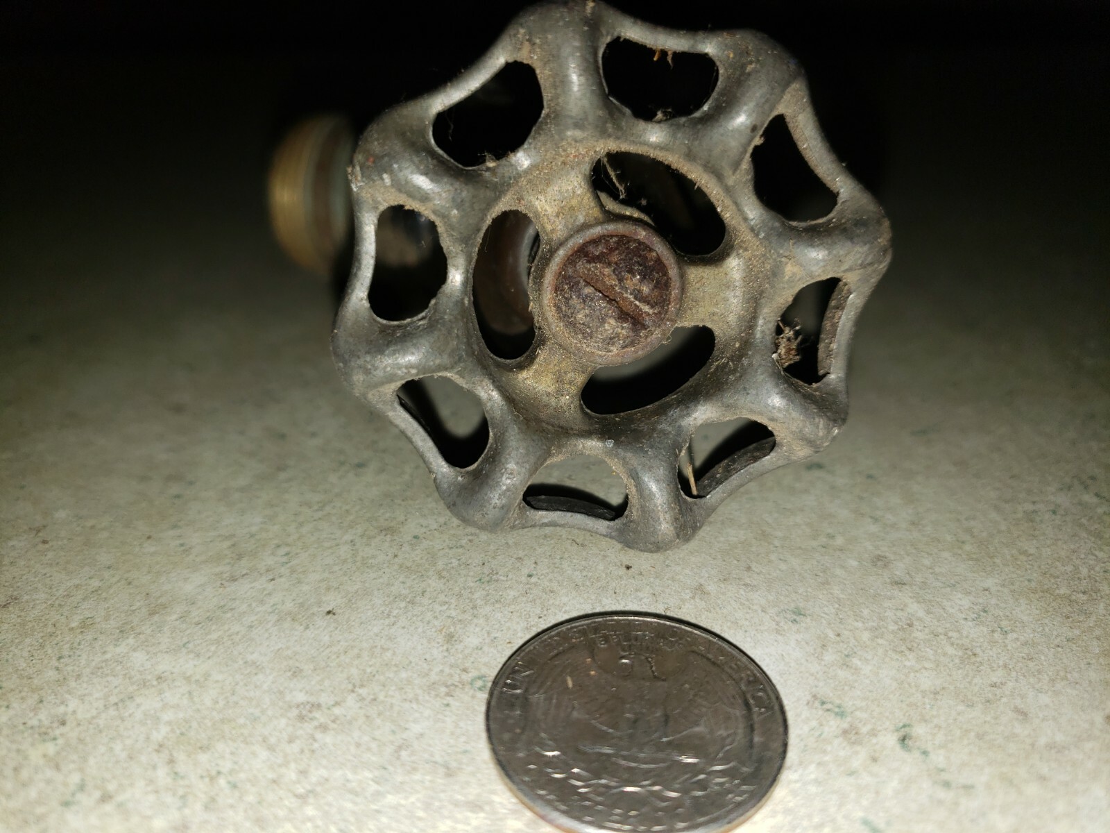 Vtg Flaws Metal Water Spigot Spicket W/ Handle,Steampunk?Salvaged Farm ...