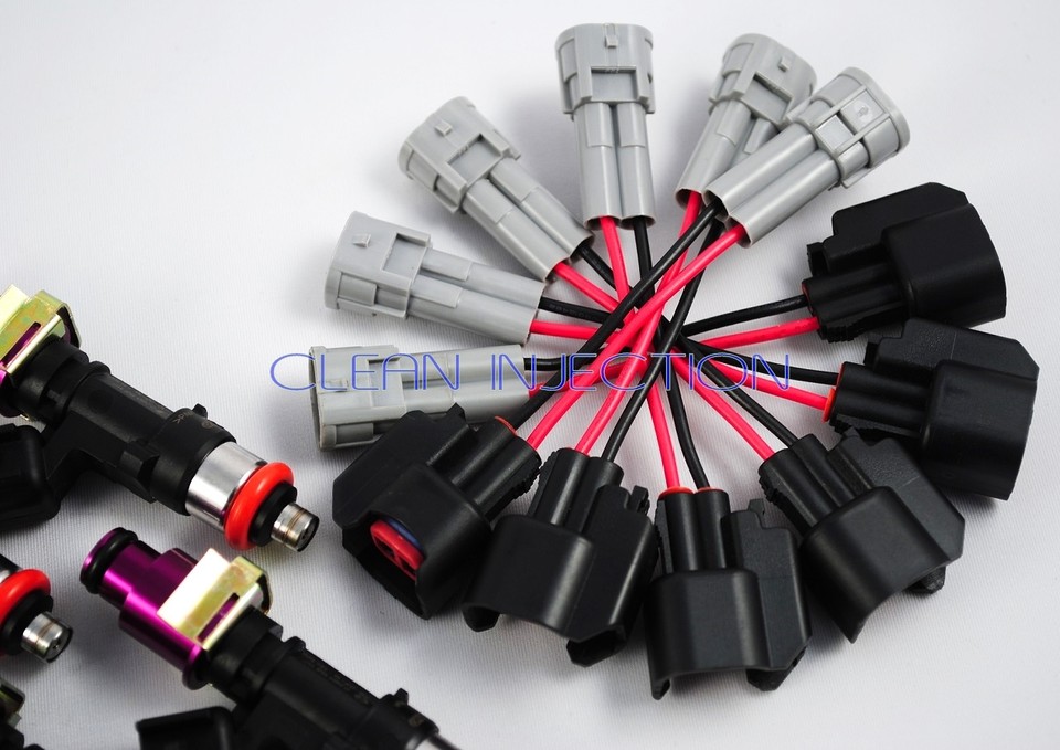 Bosch 1000cc ev14 Toyota Supra Lexus 7mge 2jzge Fuel Injectors 1gfe 2jz ...