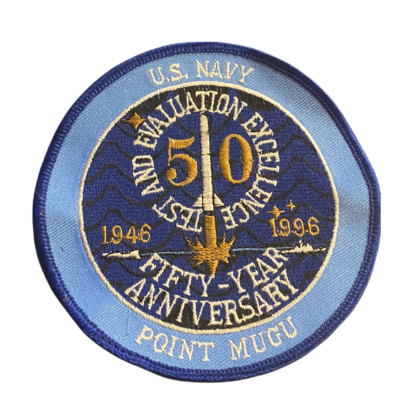 US NAVY 50 Year Anniversary Patch Point Mugu 1946-1996 Vintage | eBay