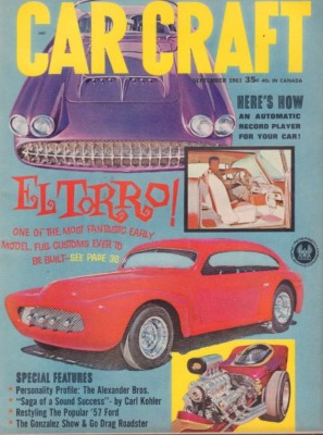 Car Craft September 1963 George Barris Tom Ivo 122218DBE | eBay