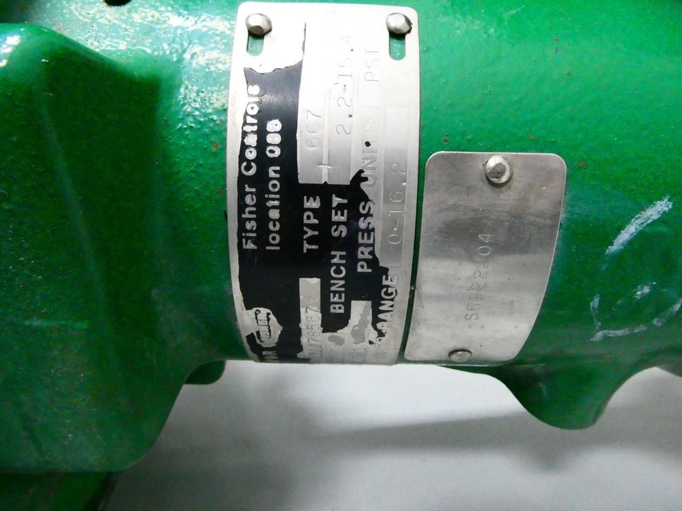 Fisher RSS 667 Dvc6010 Pneumatic Iron Flanged Control Valve 1in 150 | eBay
