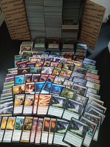 4,000 + Magic the Gathering MTG Collection Lot RARES, FOILS UN/C/ Bulk ...