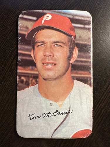 1971 TOPPS SUPER #34 TIM McCARVER PHILLIES VG-EX *Hot Corner Vintage* A ...