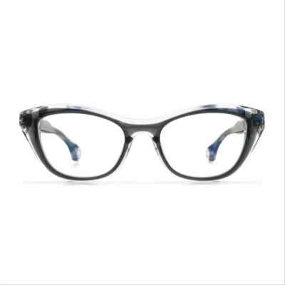 Brand New Authentic Blake Kuwahara Bayer Eyeglasses Col. Blue/Grey 50 ...