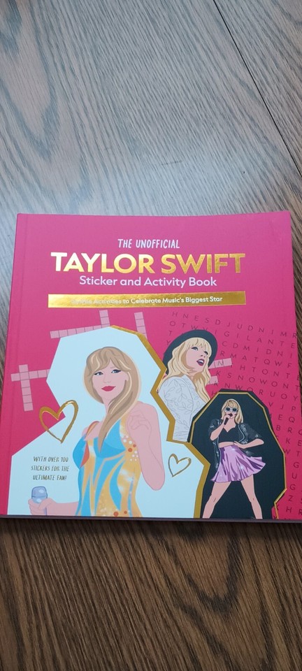 Unofficial Taylor Swift Sticker and Activity Book New 9780785844853| eBay