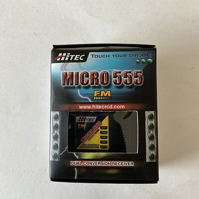 HITEC MICRO 555 FM DUAL CONVERSION 72MHz NEW IN BOX | eBay