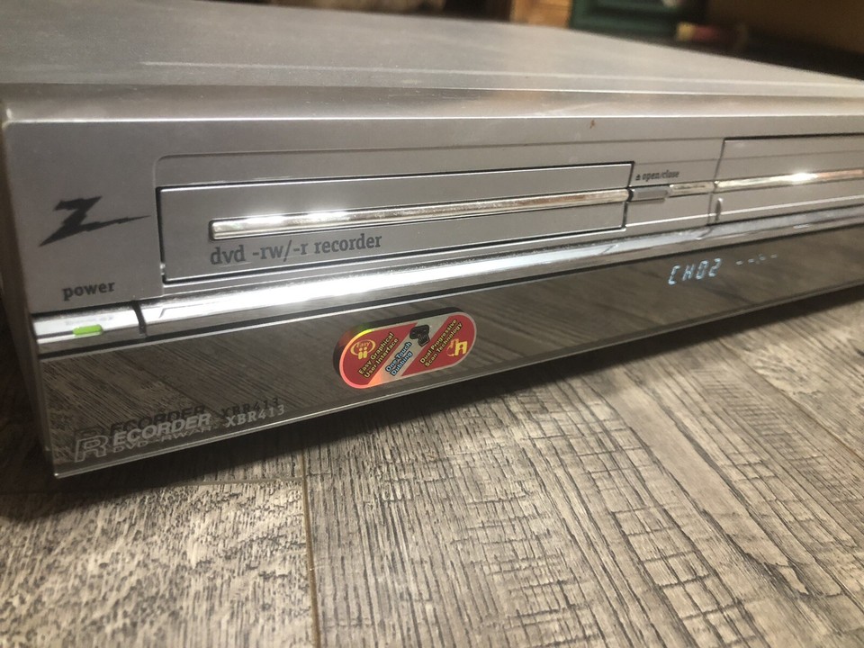 Zenith VCR XBR413 DVD Recorder Video Cassette Recorder DVD VHS Player ...