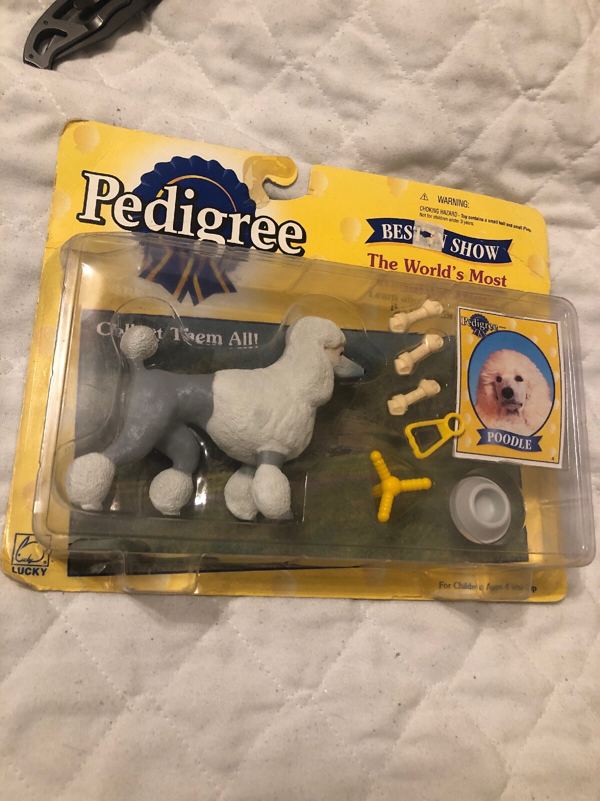 Pedigree Best In Show Poodle Factory Sealed 1998 Vintage Rare | eBay