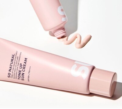 SO NATURAL TONE UP SUN CREAM 50ml Tone Care&Cover Fixx | eBay