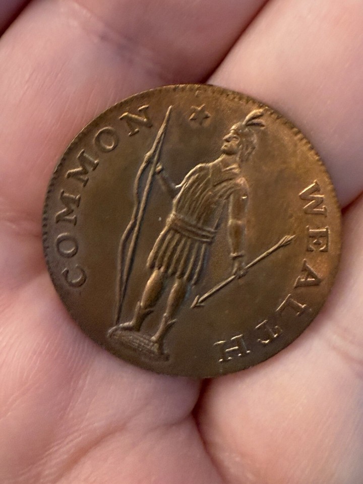 1788 Massachusetts Cent Colonial Copper Coin 1C - Early Colonial Coin🔥 ...