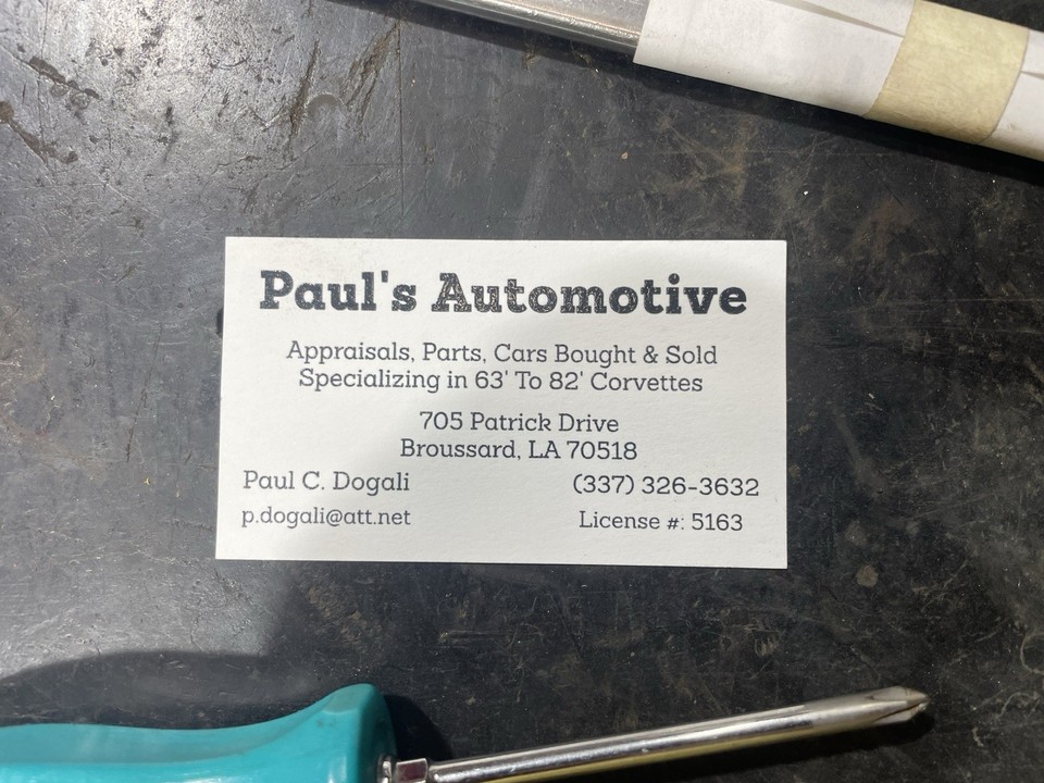 1964-1974 Corvette Ignition Shielding lot as pictured GM Vertical C2 C3 ...