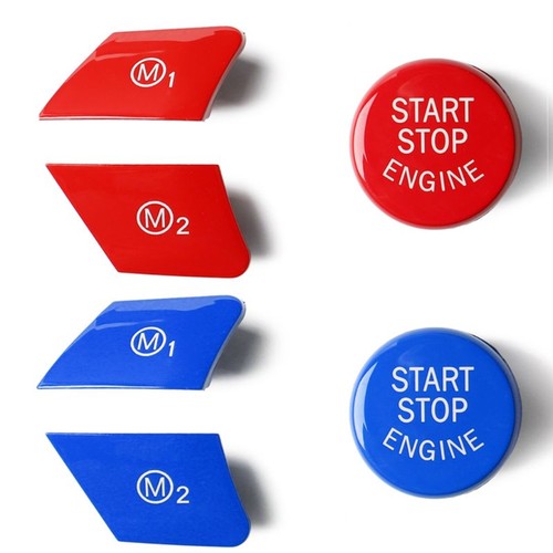 Car M Model Button with START Stop Engine Button for 2/3/4/5/6 Series ...