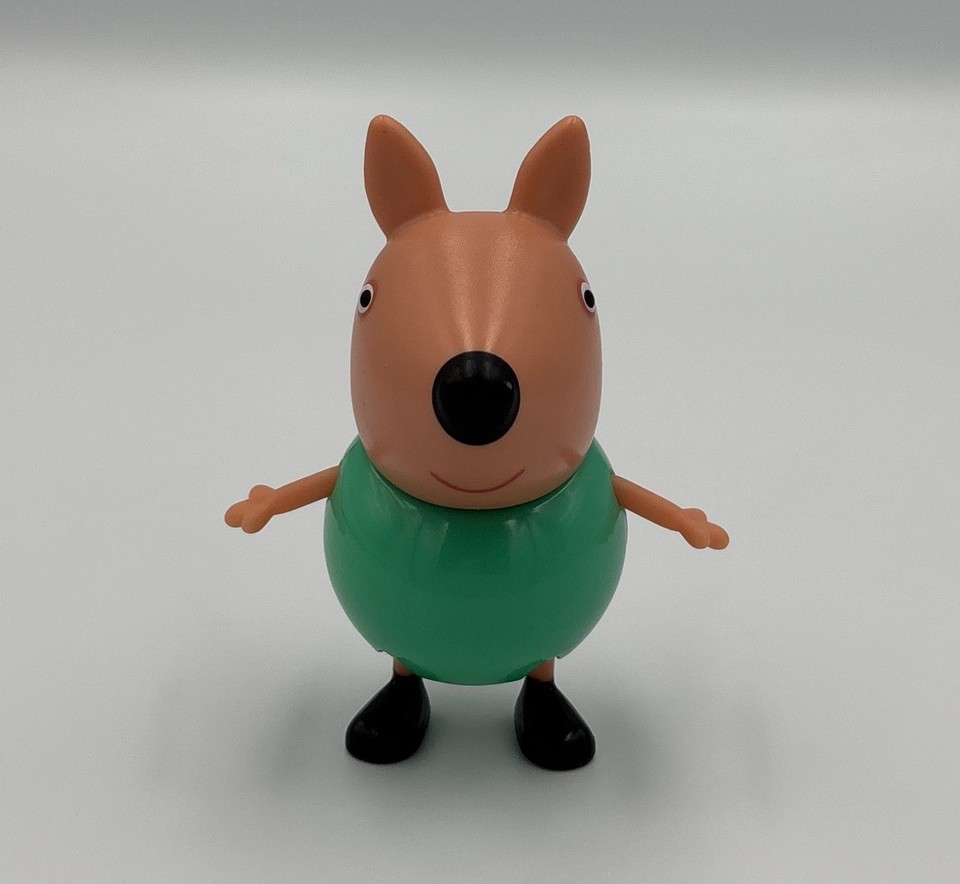 RARE Retired Peppa Pig Toy Set Lot Hasbro- George Blue Shirt + Daddy ...