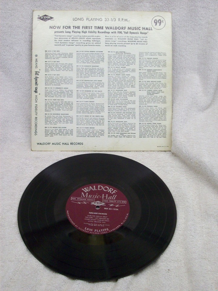 Vintage Square Dance Record Featuring Tiny Clark | eBay