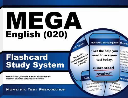 MEGA English (020) Flashcard Study System : MEGA Test Practice ...