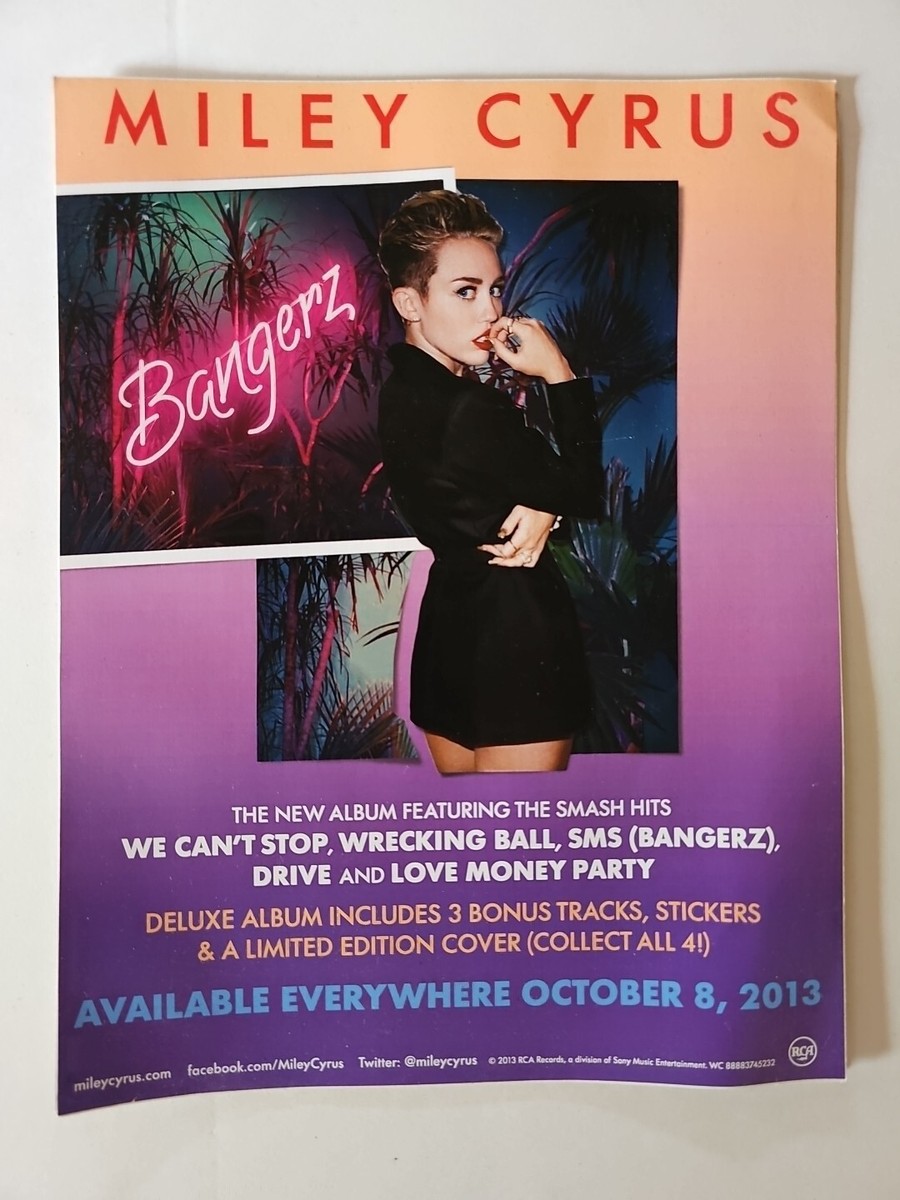 Miley Cyrus Wrecking Ball Album Cover Bad Bunny Y Miley Cyrus