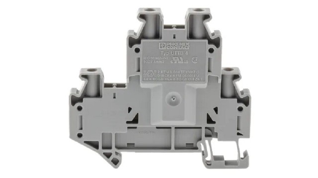 2pcs 3044814 - Phoenix Contact - DIN Rail Terminal Blocks UTTB 4 6.2M ...