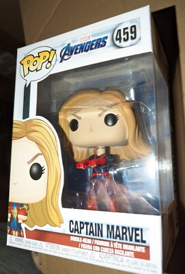 Funko Pop Captain Marvel #459 Avengers Vinyl Figure | eBay UK