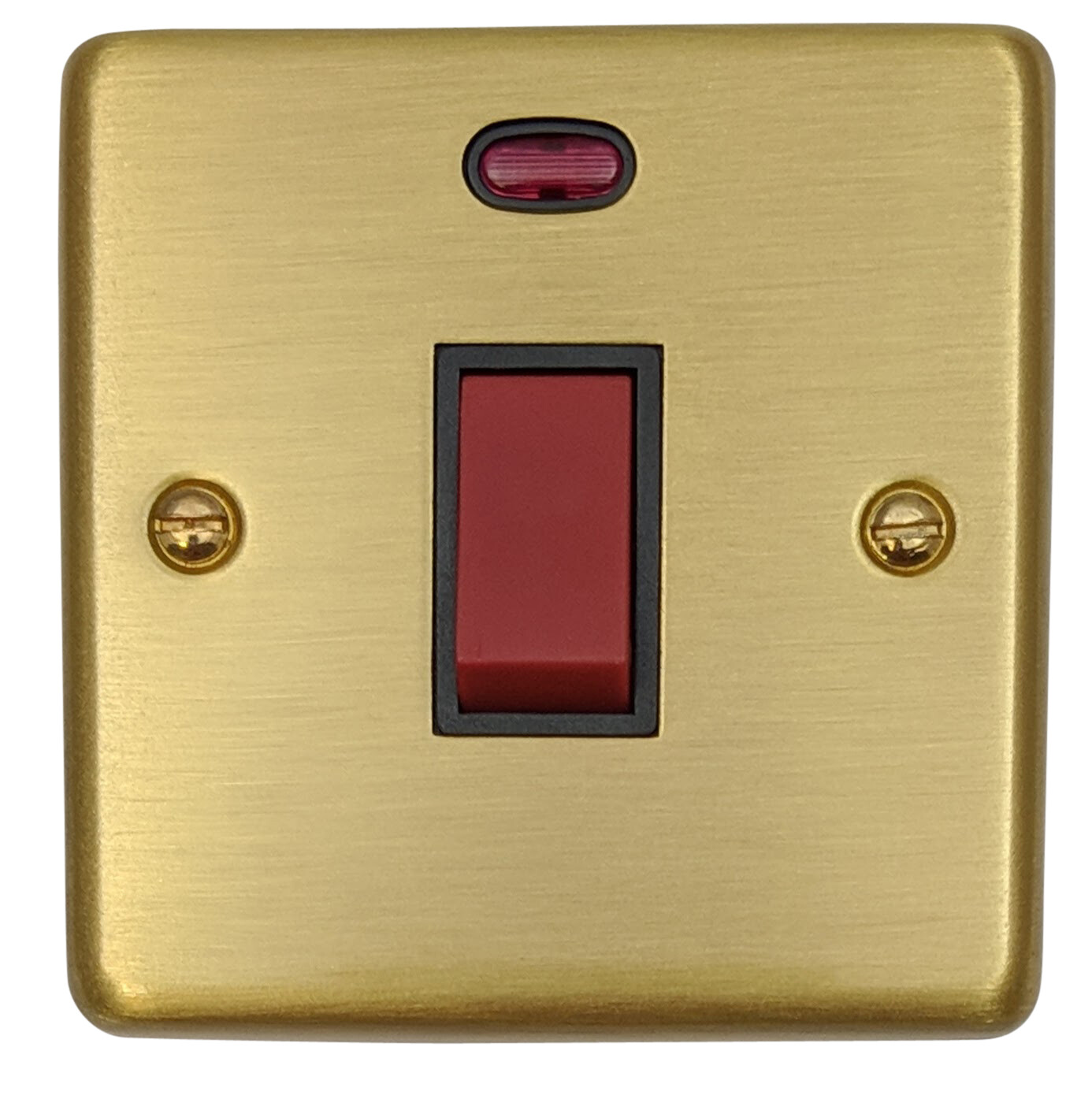 Brushed Satin Brass CSB3 Light Switches, Plug Sockets, Dimmers, Cooker ...