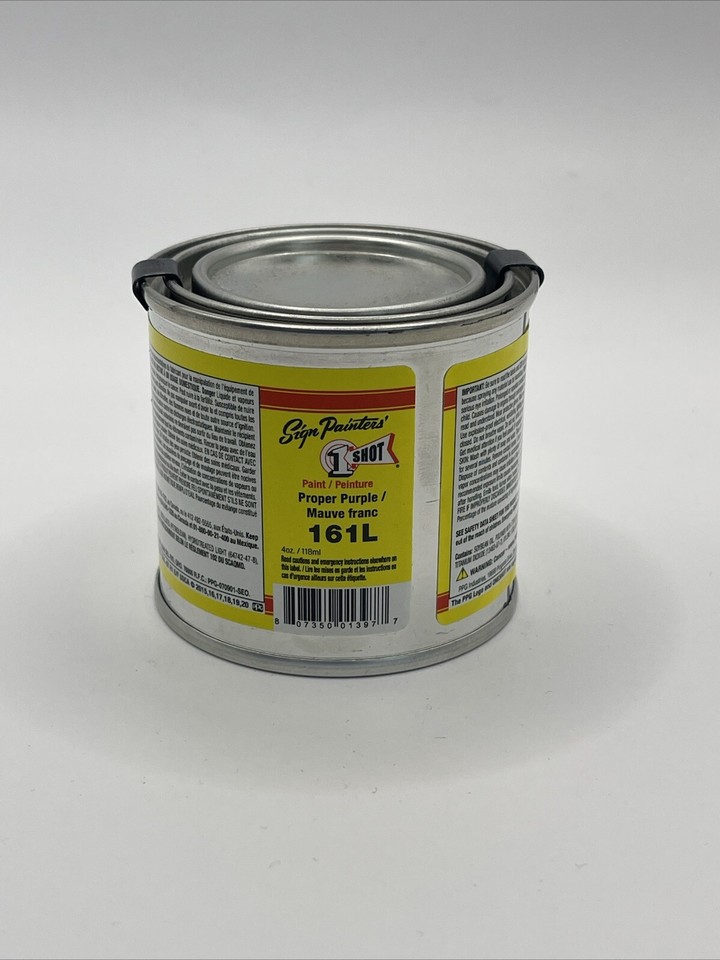 1 Shot Lettering Enamel - 4oz ONE SHOT Paint Pinstriping Custom New | eBay