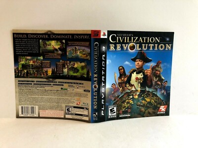 Civilization Revolution PS3 ARTWORK ONLY Authentic | eBay