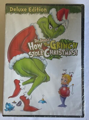 How Grinch Stole Christmas DVD New. Dr. Seuss DVD. 2008.Deluxe Edition ...