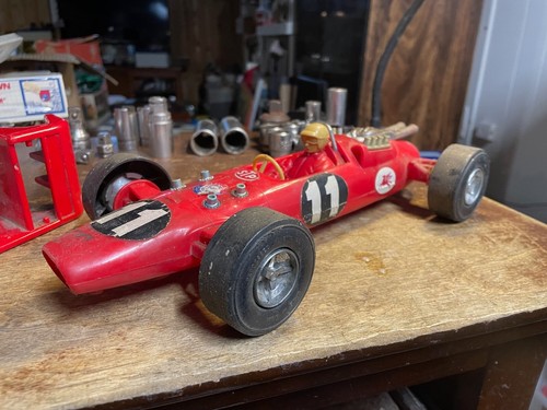 Vintage STP Indy Racecar Motor Speedways Red 11 Processed Plastic Car ...