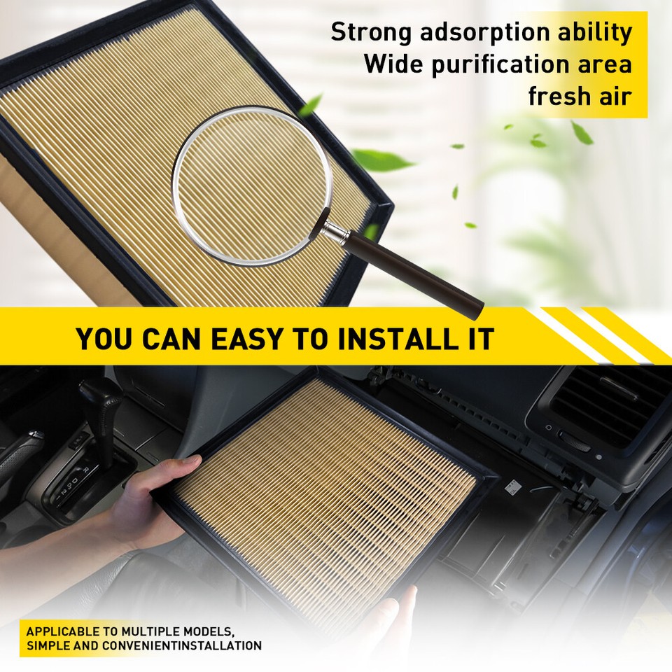 2PCS Engine & Cabin Air Filter For Lexus RX350 16-22 RX350L 18-22 87139 ...