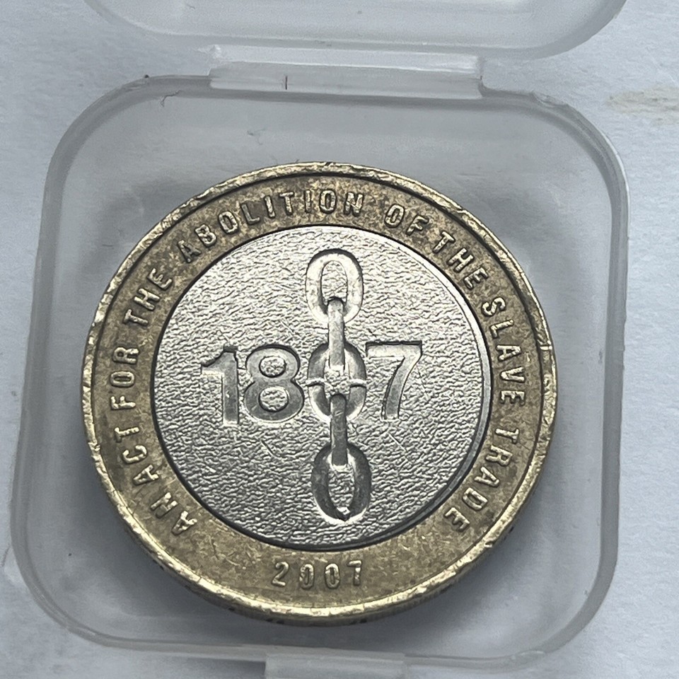 Extremely Rare 1807 Abolition of Slavery 2 Pound Coin Several Royal ...