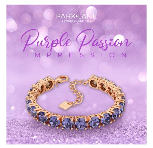 Park Lane Purple Passion Impression Bracelet NWT Stunning! Retired ...