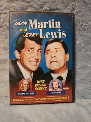 Dean Martin And Jerry Lewis Dvd-Special Guests Vera Miles-Marilyn ...