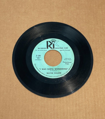WAYNE WALKER I WAS SORTA WONDERING/EVER SO OFTEN RI PROMO 45 180 | eBay