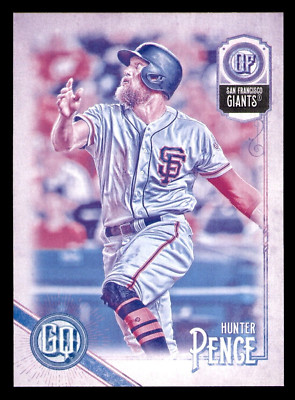 2018 Topps Gypsy Queen Hunter Pence Missing Blackplate #251 | eBay