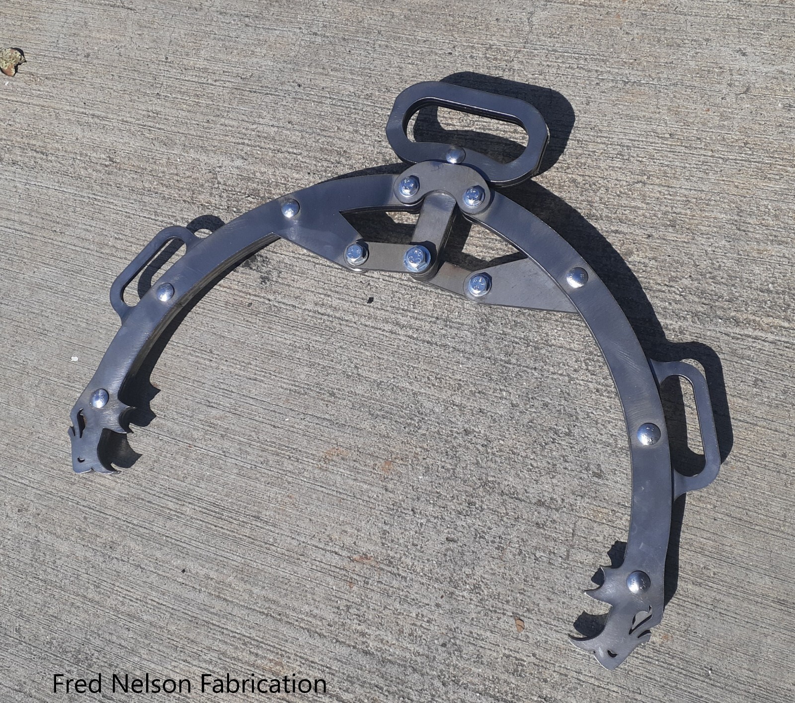 TIMBER SNAKE heavy duty lifting tongs. Log Grapple. Firewood tongs. | eBay