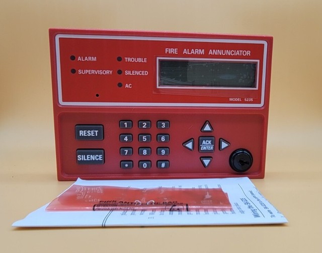 Silent Knight SK-5235 Fire Annunciator for sale online | eBay